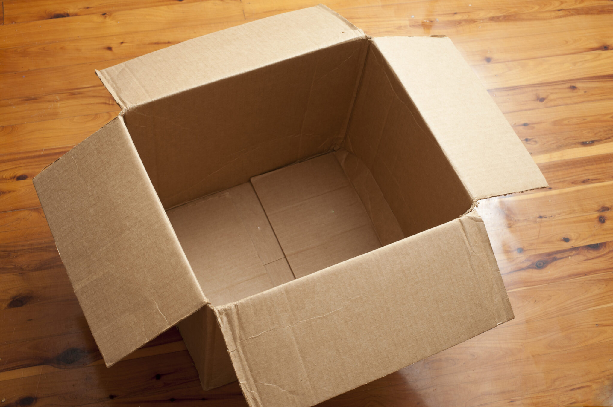 Dream Meaning of Empty Cardboard Boxes